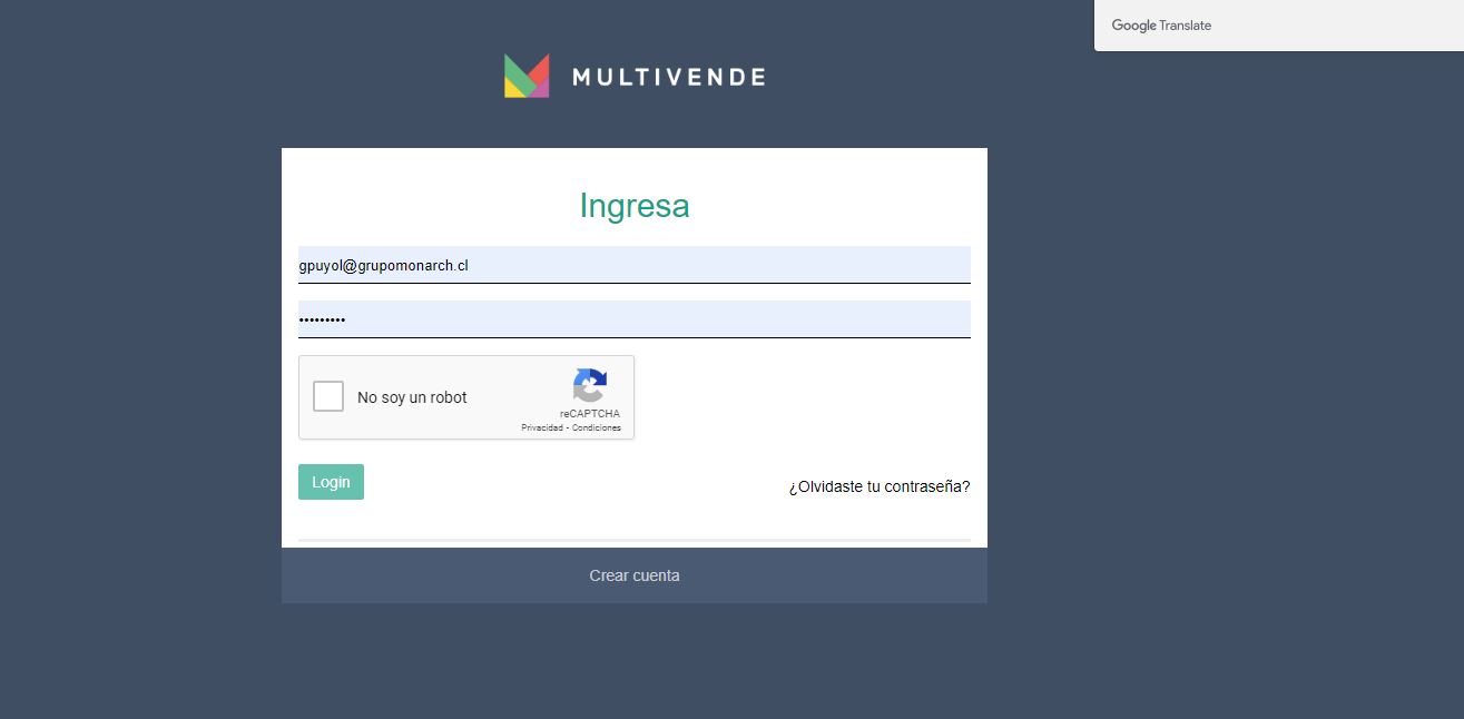 Portal Aplicaciones - Monarch